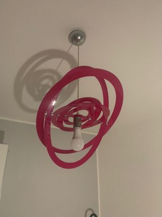 lampdario fuxia. anelli regolabili