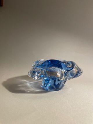 Posacenere in vetro sommerso