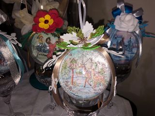 Set 6 palline natalizie