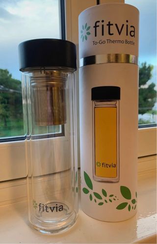 Bottiglia termica con filtro per tè e tisane