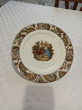 piatto esposizione vintage 