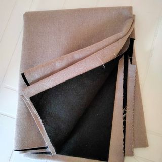 tessuto d'arredamento marroncino melange 