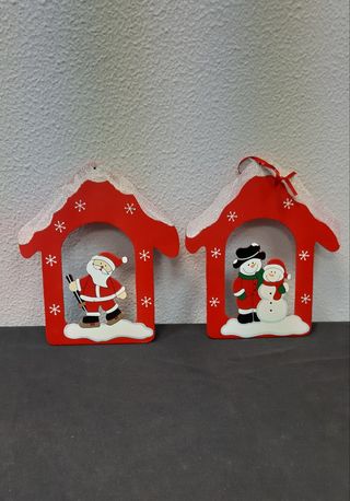 Decorazioni natalizie- casette