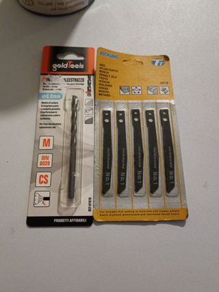 punta per cemento,più lame per legno 