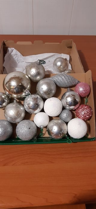 20 palle natalizie assortite 