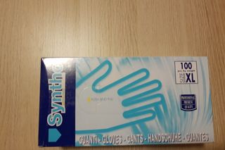 Guanti monouso in nitrile SYNTHO spessorati  L-XL