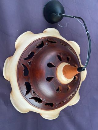 Lampadario in ceramica di Caltagirone 