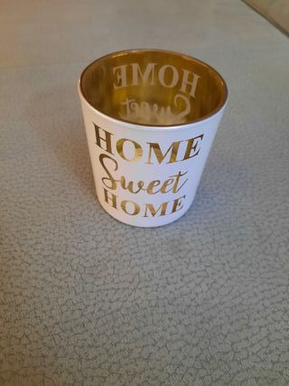 Porta candela Home Sweet Home