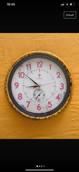 Orologio stile industrial