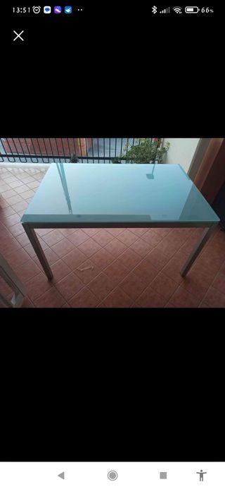 tavolo calligaris in vetro temperato