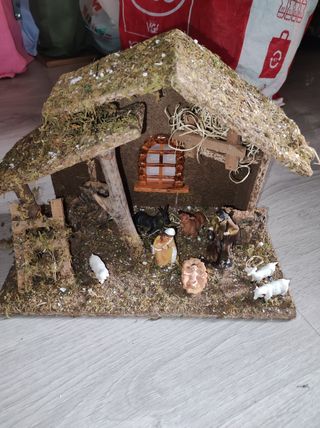 presepe completa di statuine