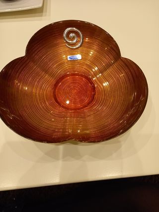 Portadolci con inserto in argento