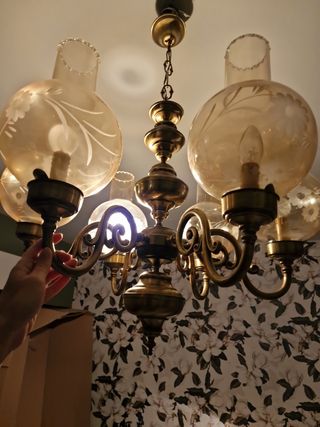 lampadario a sospensione vintage 