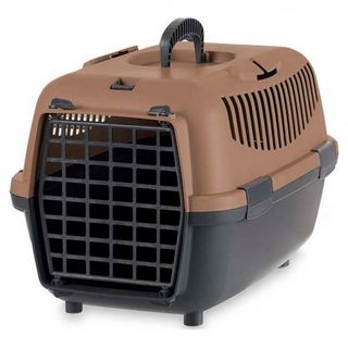 TRASPORTINO PLASTICA BEIGE ANTRACITE -32 X 32 X 48