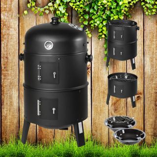 Barbecue a Carbone 3 in 1, BBQ,Affumicatore,Stufa