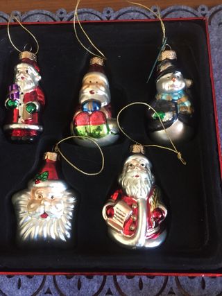 Serie completa addobbi vetro