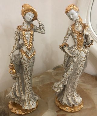 Statue dama vintage