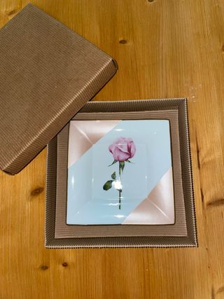 piatto in porcellana