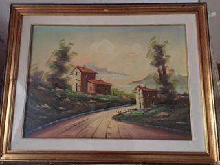 Quadro con paesaggio 