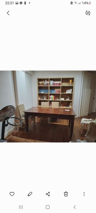 tavolo in legno cedro 180 cm