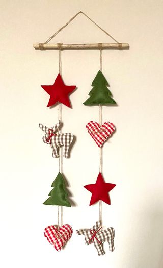 Decorazione da parete natalizia 