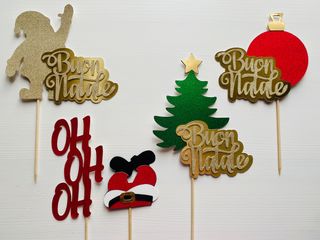 Cake topper natalizio 