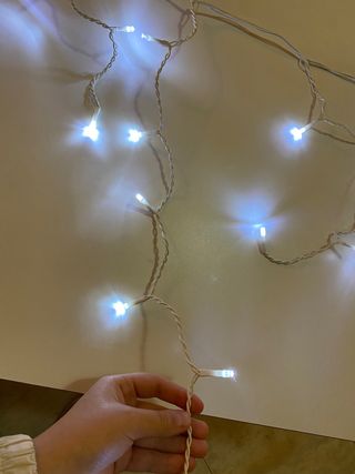 Vendo luci di Natale a cascata 