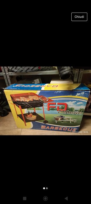 Barbecue a carbonella