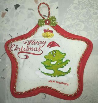 presina personalizzata natalizia