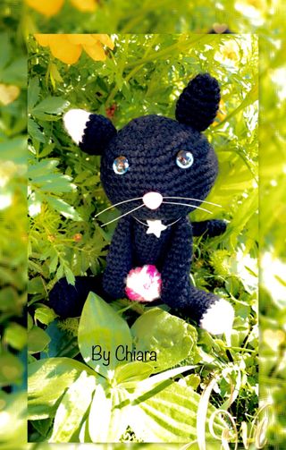 Gattino all'uncinetto 