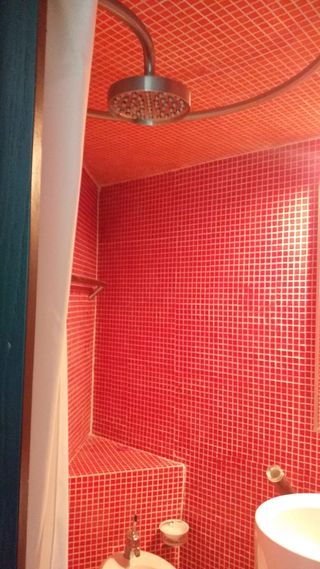 Doccia circolare con Tenda