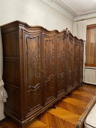 Armadio a sei ante barocco 