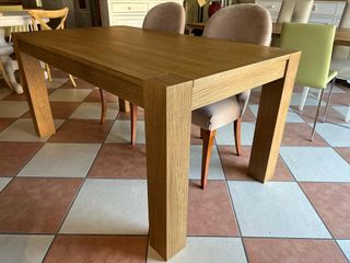 tavolo allungabile in rovere spazzolato 