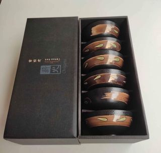 Coppette stile orientale firma Andrea Fontebasso