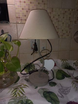 lampada in ferro battuto