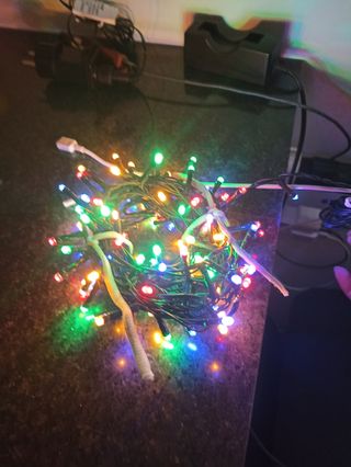 Catena multicolor 100 LED 4m