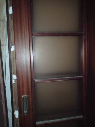 porta scorrevole 2 ante con vetri 