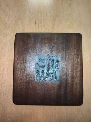 Formella in bronzo San Zeno di Verona 