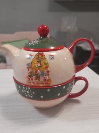 Teiera + tazza Natalizia