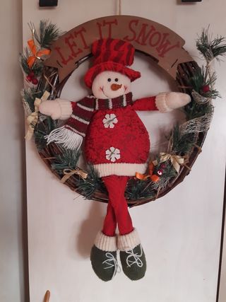 Corona🎄di Natale Romantica -Let is snow-