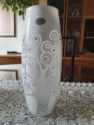 Vaso albero della vita con strass alto 26 cm