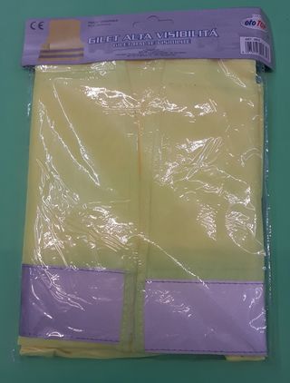 Gilet alta visibilità giallo