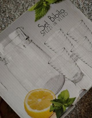 set bicchieri