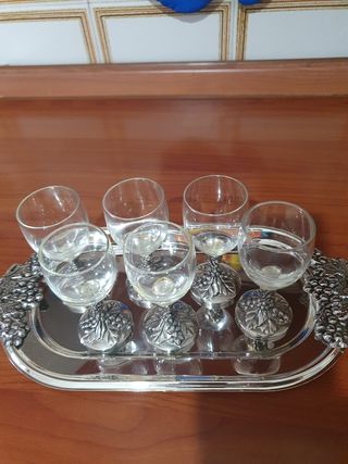 set di bicchierini da liquore