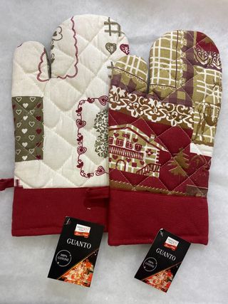 Guanti per forno Natalizio