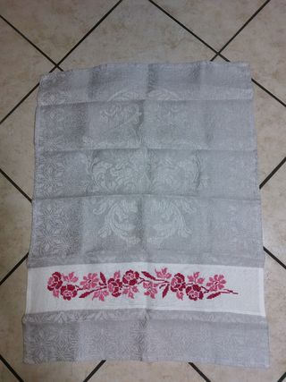 Asciugapiatti ricamato 