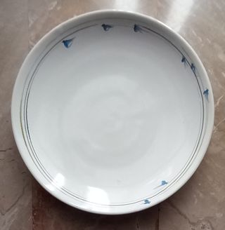 Grande piatto da portata ceramica di Faenza