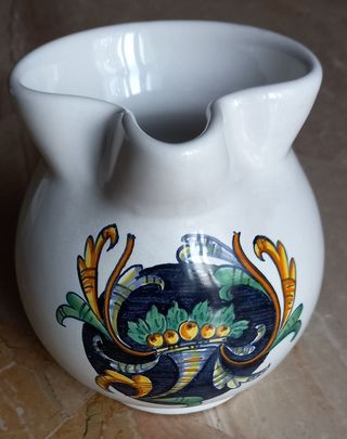 Brocca per vino ceramica di Faenza