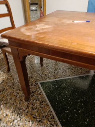 tavolo da 6 posti con sedie 