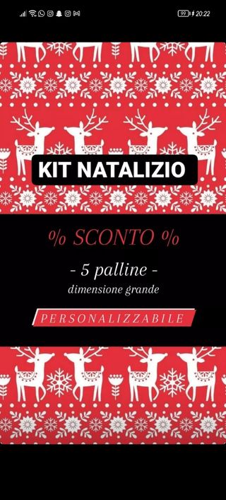 palline di natale personalizzate 